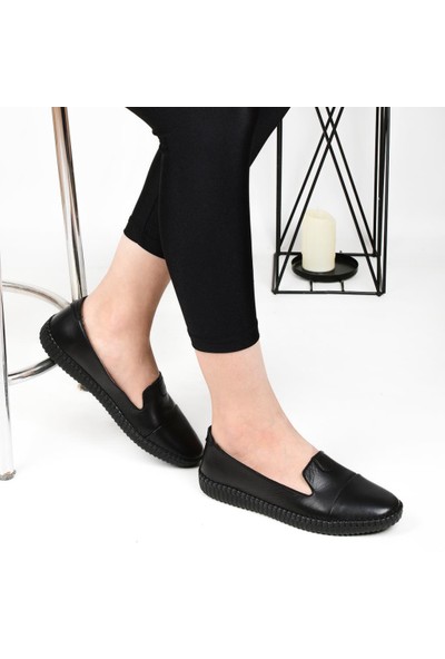 Polaris 111105 Anatomik Deri Günlük Kadın Ayakkabı