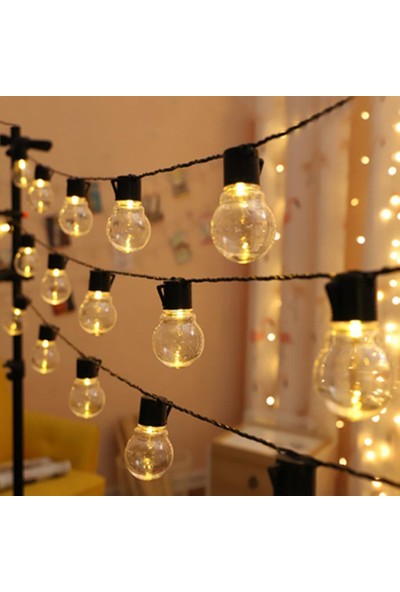 Schulzz 10 LED 3.5 M Güneş Enerjili Su Geçirmez 8 Mod LED Bahçe Teras Balkon Ağaç Solar Aydınlatma Schulzz 10 LED 3.5 M Güneş Enerjili Su Geçirmez 8 Mod LED Bahçe Teras Balkon Ağaç Solar Aydınlatma