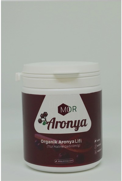 Organik Aronya Lifi (Mikronize Toz Haline Getirilmiş) 150 gr Organik Aronya Lifi (Mikronize Toz Haline Getirilmiş) 150 gr