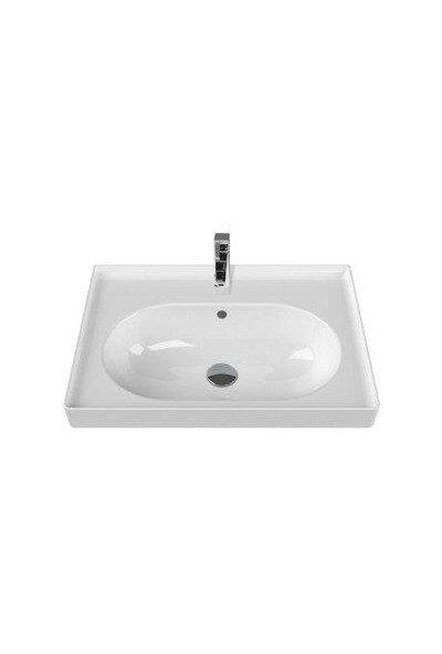 Turkuaz Seramik Arya 60 cm Etejerli Lavabo