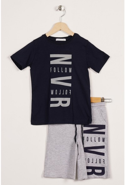 Zepkids Erkek Çocuk Kaprili Takım Never Baskılı