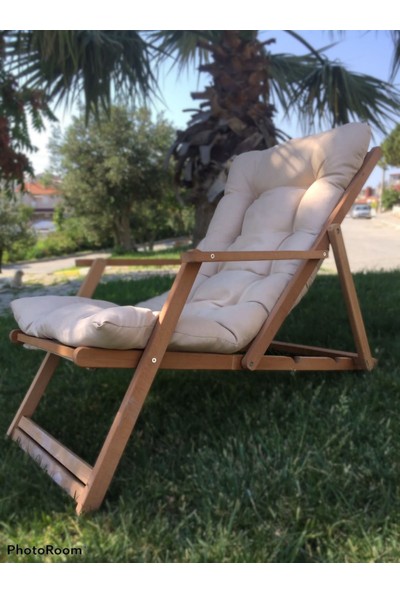 Wooden Nation Ahşap Katlanır Kademeli Minderli Puf Şezlong Tv Koltuğu Sandalye Wooden Nation Ahşap Katlanır Kademeli Minderli Puf Şezlong Tv Koltuğu Sandalye