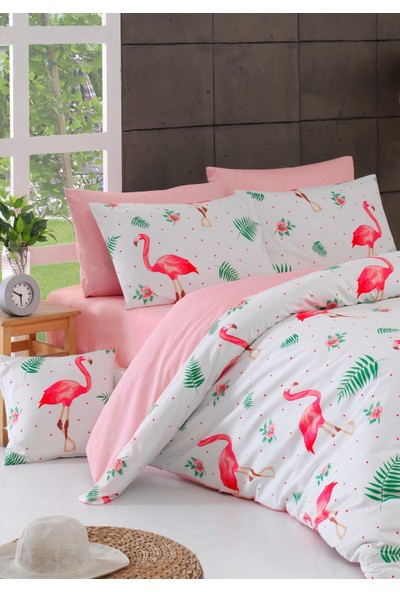 Loyal Home Flamingo Tek Kişilik Nevresim Takımı
