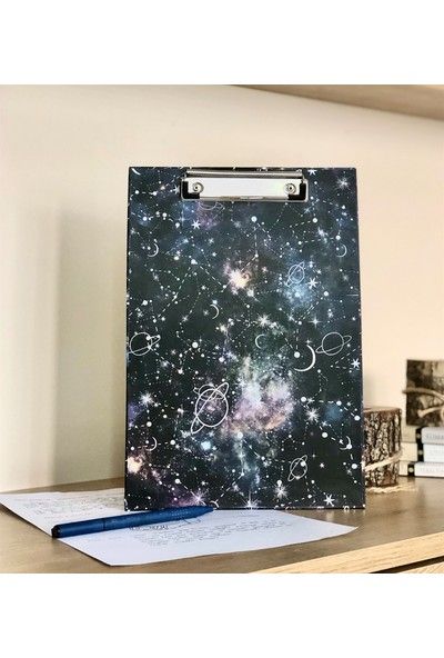 Gökyüzü Tasarımlı Sekreterlik