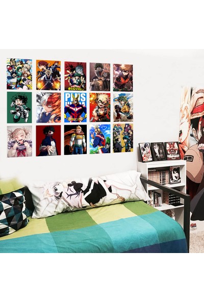 Populus My Hero Academia Duvar Kağıdı Seti 15'li Populus My Hero Academia Duvar Kağıdı Seti 15'li