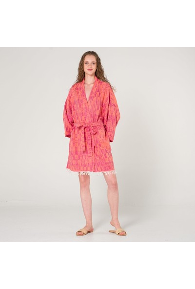 Miespiga Karma Desen Kadın Peştemal Kimono