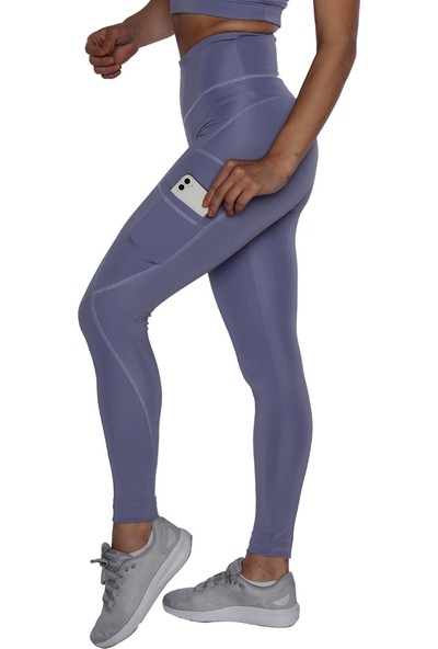 Muscle Cloth Musclecloth Elise Cepli Spor Tayt Lila