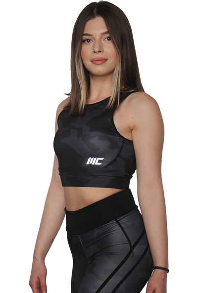 Muscle Cloth Musclecloth Dora Sporcu Sütyeni Siyah Kamuflaj Muscle Cloth Musclecloth Dora Sporcu Sütyeni Siyah Kamuflaj