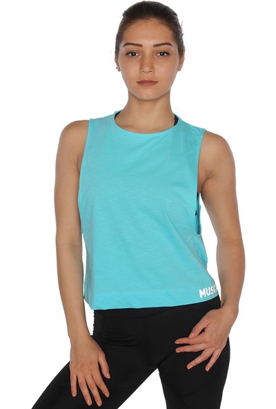 Muscle Cloth Musclecloth Performance Kolsuz T-Shirt Turkuaz Muscle Cloth Musclecloth Performance Kolsuz T-Shirt Turkuaz
