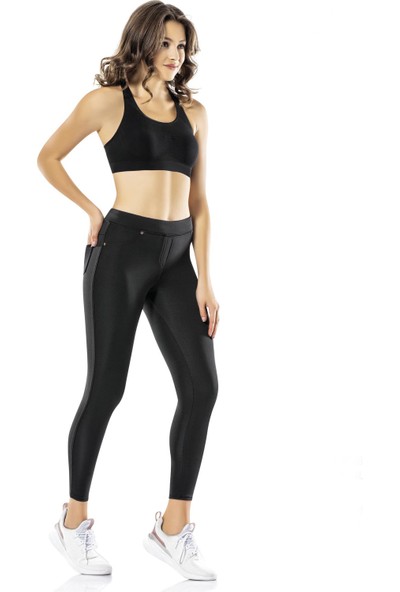 Dynamic 2098 Kadın Dalgıç Pantalon Cepli Tayt