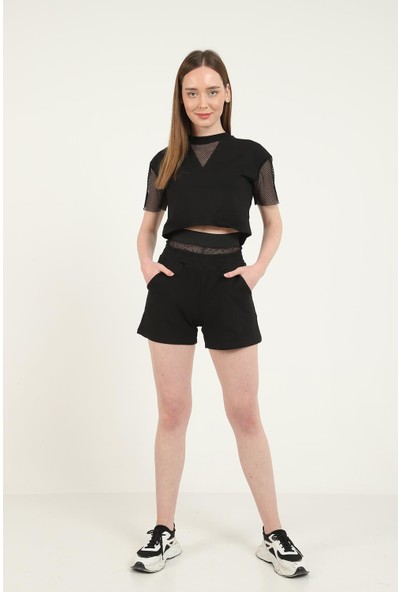 Hepsi Kıyafet Kadın Ikili Şort Takım