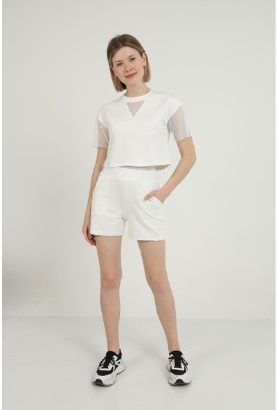 Hepsi Kıyafet Kadın Ikili Şort Takım
