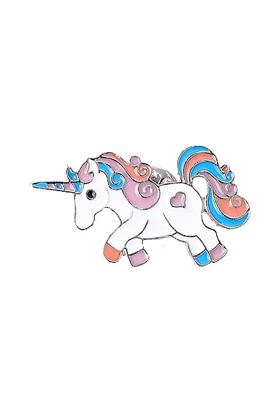 Chavin Unicorn Çocuk Yaka Iğnesi Tokası Broş EK93
