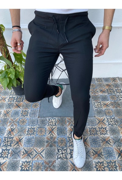 Mr Candle Erkek Paça Lastikli Jogger Pantolon Mr Candle Erkek Paça Lastikli Jogger Pantolon