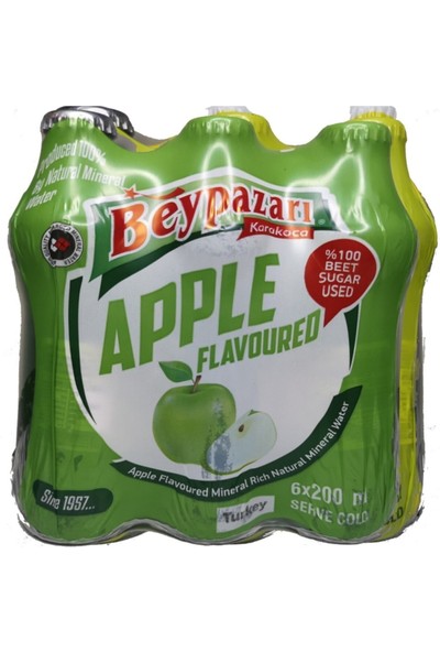 Beypazarı Elma Aromalı Maden Suyu 6'lı 200 ml