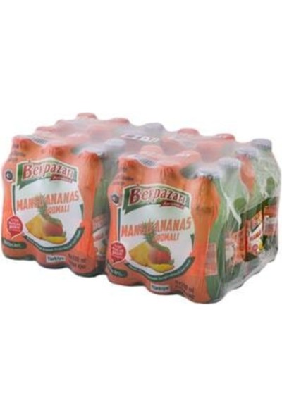 Beypazarı Ananas, Mango Aromalı Maden Suyu 24'lü 200 ml Beypazarı Ananas, Mango Aromalı Maden Suyu 24'lü 200 ml