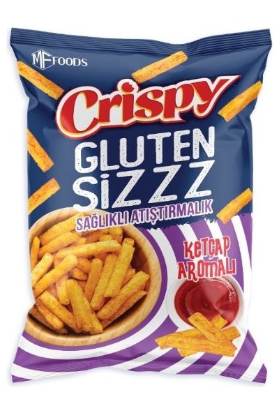 Mf Food Crispy Çubuklu Glutensiz Ketçap Aromalı Mısır Cips Mf Food Crispy Çubuklu Glutensiz Ketçap Aromalı Mısır Cips