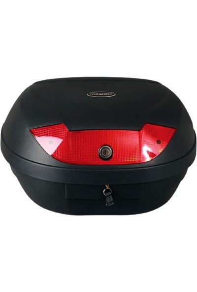 Maxem MX45 Motosiklet Arka Çanta Siyah 45 Lt