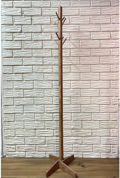 RMD Ahşap El Yapımı Ayaklı Portmanto Kıyafet Askılığı RMD Ahşap El Yapımı Ayaklı Portmanto Kıyafet Askılığı