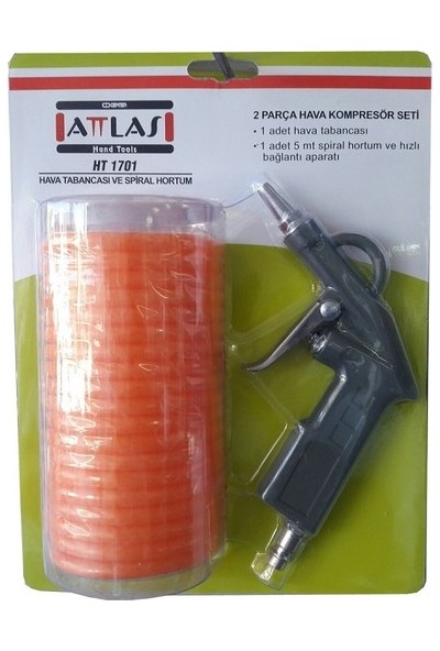 Attlas Atlas Hava Tabancası ve Hortumu Set