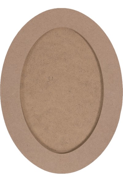 Buradadavar Hobi Ahşap Oval Resim Çerçevesi 19 x 26 cm Buradadavar Hobi Ahşap Oval Resim Çerçevesi 19 x 26 cm