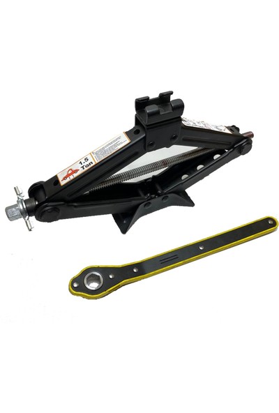 Team Car Cırcır Kollu Makas Kriko 1,5 Ton