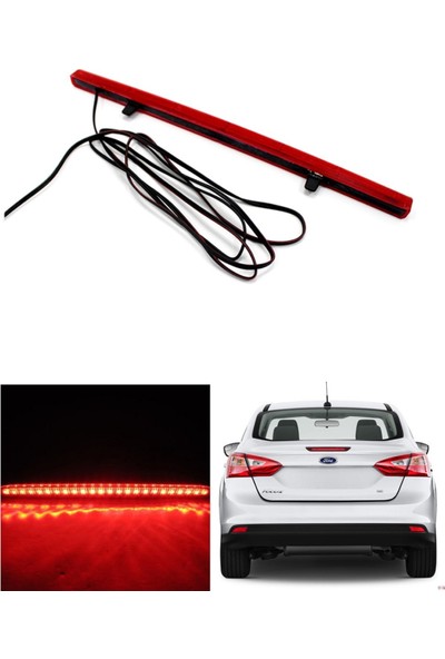 BTM Otomotiv Spoiler Işığı Spoyler Ledi 3. Fren Stop Lambası 39 cm BTM Otomotiv Spoiler Işığı Spoyler Ledi 3. Fren Stop Lambası 39 cm