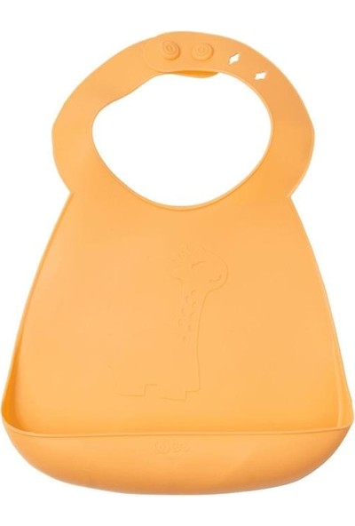 Wee Baby Mama Önlüğü Silikon Prime Turuncu Wee Baby Mama Önlüğü Silikon Prime Turuncu