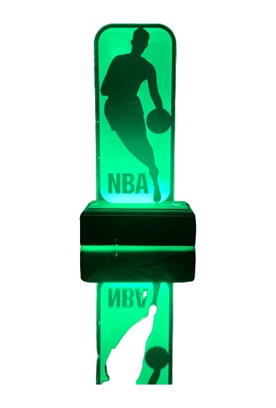 Modiwa Design Hediyelik Nba LED Gece Lambası Nba 2K20 Kişiye Özel Hediye