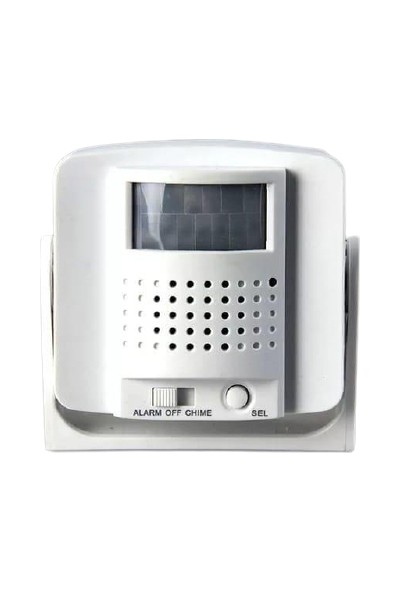 Dehalimited 1-8 Metre Hareket Sensörlü Iki’si Bir Arada Kablosuz Alarm ve Kapı Zili Dehalimited 1-8 Metre Hareket Sensörlü Iki’si Bir Arada Kablosuz Alarm ve Kapı Zili
