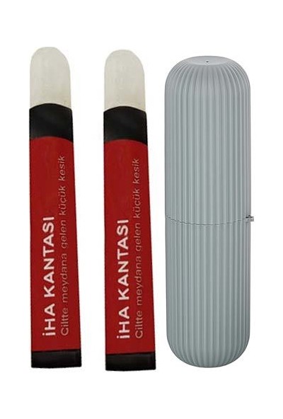 Transformacion Iha 2 Adet Kalem Tip Kan Taşı Saklama Kutulu 714636