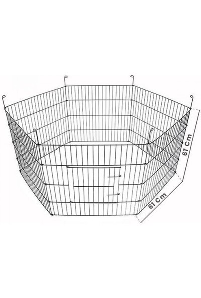 OEM Kedi ve Köpekler İçin Panel Çit 61 x 61 cm 6 Parça OEM Kedi ve Köpekler İçin Panel Çit 61 x 61 cm 6 Parça