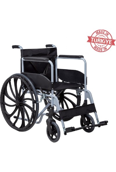 Poylin P100E Ekonomik Tekerlekli Sandalye Poylin P100E Ekonomik Tekerlekli Sandalye