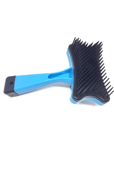 Blue Home's Otomatik Temizlenen Tuşlu Hayvan Fırçası Kedi Köpek Tarağı Blue Home's Otomatik Temizlenen Tuşlu Hayvan Fırçası Kedi Köpek Tarağı