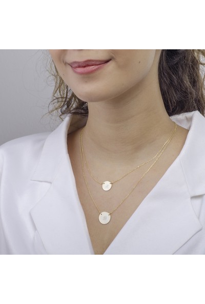 Jforus 925 Ayar Gümüş Baş Harf Kolye Jforus 925 Ayar Gümüş Baş Harf Kolye