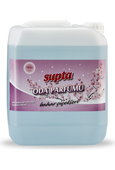 Supta Oda Parfümü 5 lt ( Bahar Çiçekleri) Supta Oda Parfümü 5 lt ( Bahar Çiçekleri)