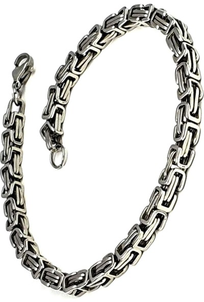 Ose Shop Kral Zincir Çelik Erkek Bileklik Ose Shop Kral Zincir Çelik Erkek Bileklik