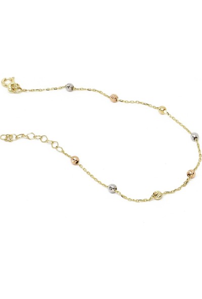 Altın Köşe 3 Renk Dorika Bileklik