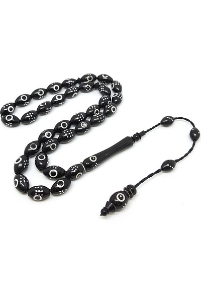 Neyhane Tesbih & Gümüş Kuka Metal Işlemeli