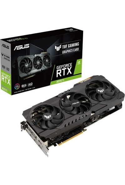 Asus GeForce RTX 3070Ti 8GB 256Bit GDDR6X PCI-Express 4.0 Ekran Kartı (TUF-RTX3070TI-8G-GAMING) Asus GeForce RTX 3070Ti 8GB 256Bit GDDR6X PCI-Express 4.0 Ekran Kartı (TUF-RTX3070TI-8G-GAMING)