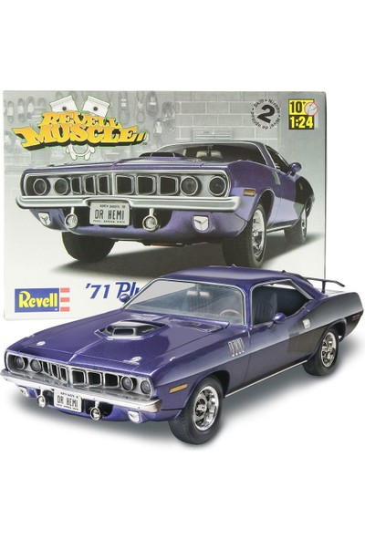 Revell Maket Model Kit 71 Plymouth 12943 Revell Maket Model Kit 71 Plymouth 12943