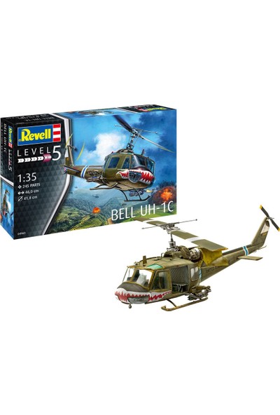 Revell Maket Model Kit Bell Uh-1c 04960