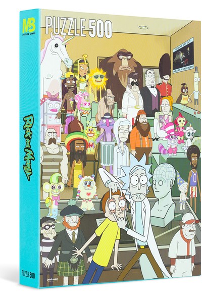 Mabbels Rick And Morty Puzzle
