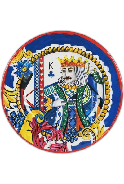 Baci Milano Regına Kral Yemek Tabağı 28 cm