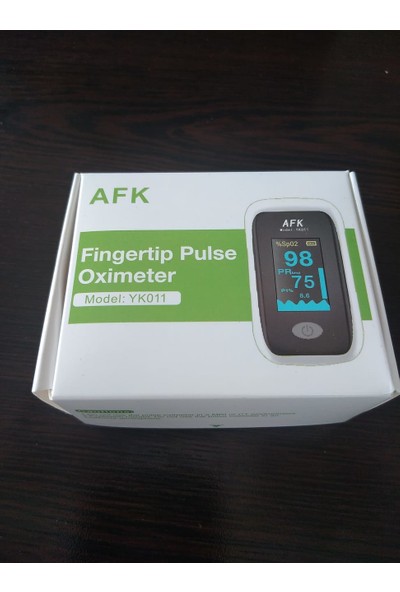 Afk Pulse Oksimetre Kandaki Oksijen Ölçer