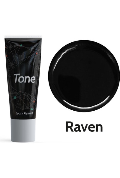 Resinin Tone Opaque Raven Opak Epoksi Pigment Renklendirici 25 ml Resinin Tone Opaque Raven Opak Epoksi Pigment Renklendirici 25 ml