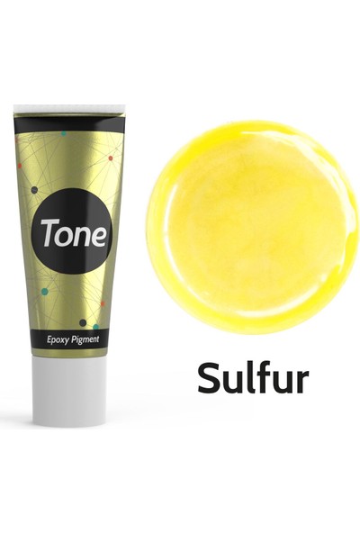 Resinin Tone Pearl Sulfur Sedef Epoksi Pigment Renklendirici 25 ml Resinin Tone Pearl Sulfur Sedef Epoksi Pigment Renklendirici 25 ml