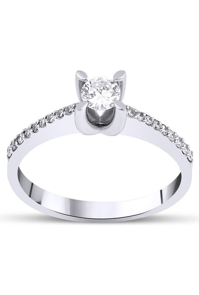 Mas Diamond 0,36 Karat Tektaş Pırlanta Yüzük