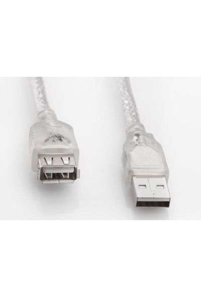 S-Link USB Uzatma M-F Şeffaf Kablo 1.5 Metre SL-AF2015