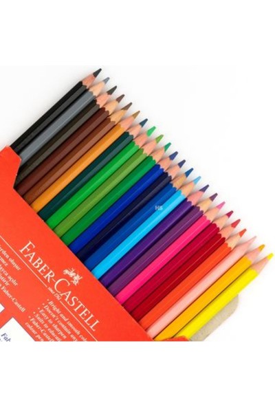 Faber-Castell Kuru Boya Kalemi 24 Renk Karton Kutu Kuruboya Faber-Castell Kuru Boya Kalemi 24 Renk Karton Kutu Kuruboya